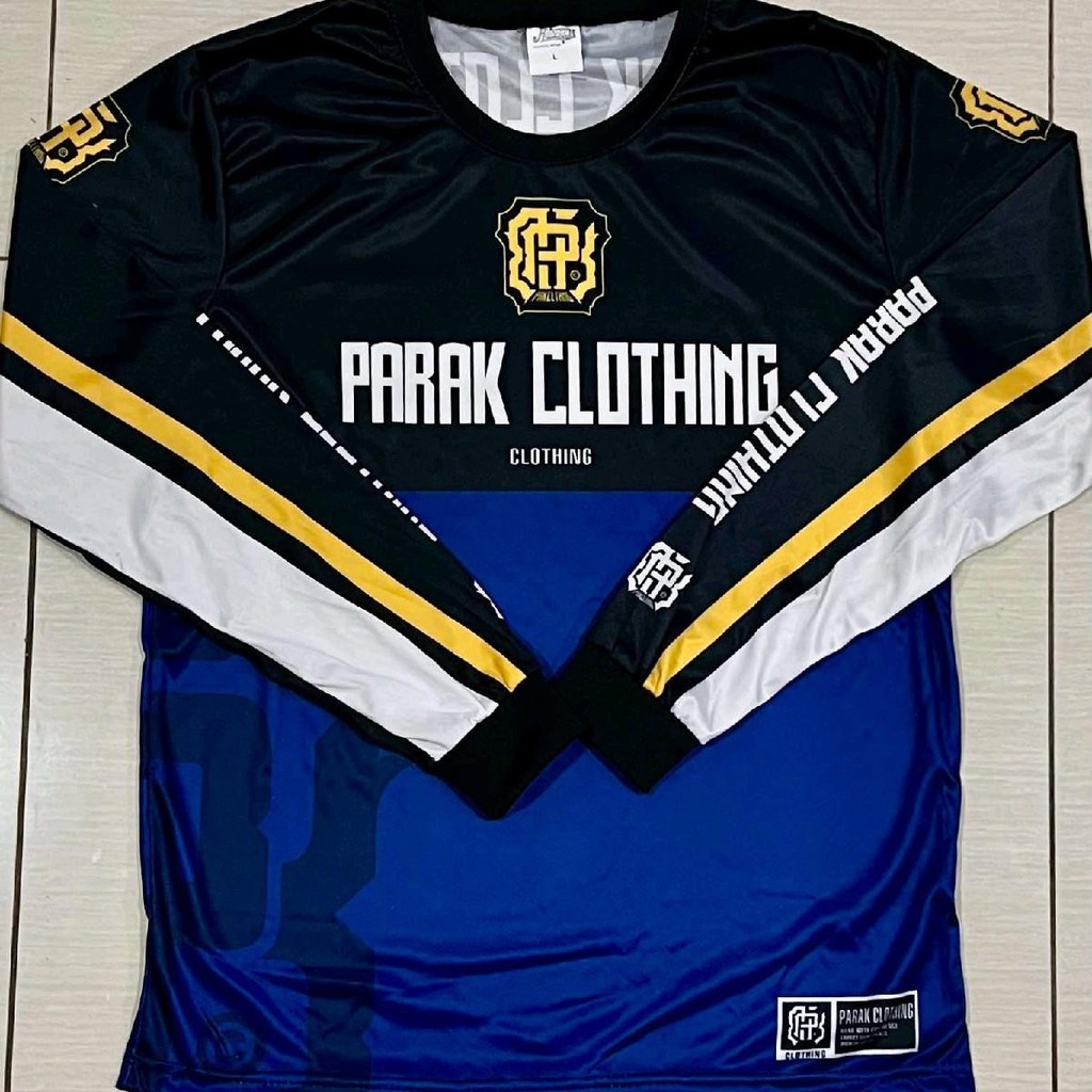 PARAK CLOTHING LONGSLEEVE MOTORCYCLE JERSEY IN FULL SUBLIMATION PRINT ...