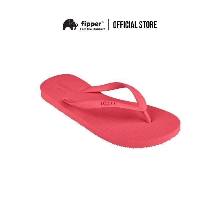 Fipper Selipar Basic S Getah Pink (Punch) - Fipper Slipper Basic S ...