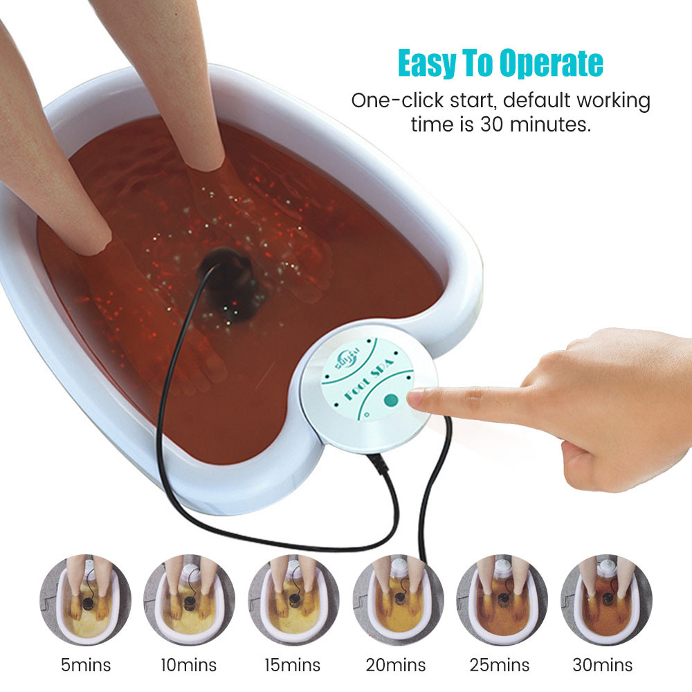 JBMBHC Feet Detoxifi SPA Machine Electric Footbath Machine Spa Foot ...
