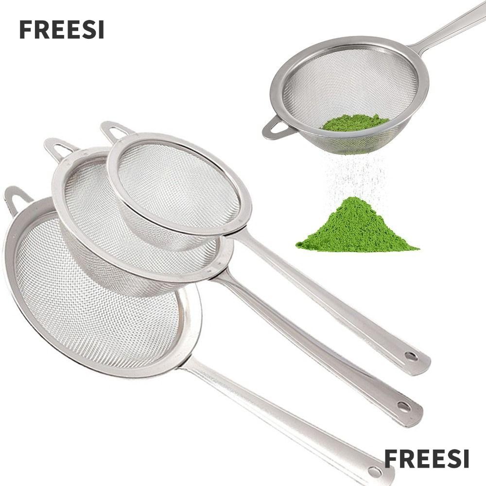 FREESI Matcha Sifter, Stainless Steel Very Fine Mesh Fine Mesh Strainer ...