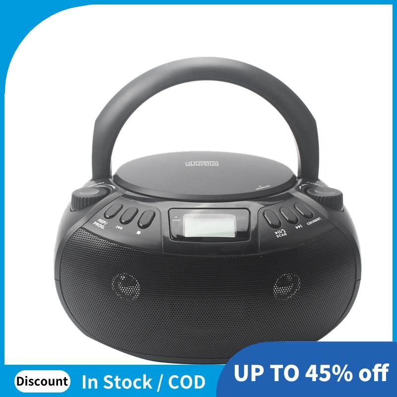 Best Sell CD Player Multifunction Portable CD Player Radio Dual Speaker ...