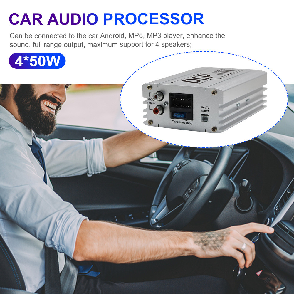 Car DSP Digital Audio Processor 4 In 6 Out Audio Digital Sound ...