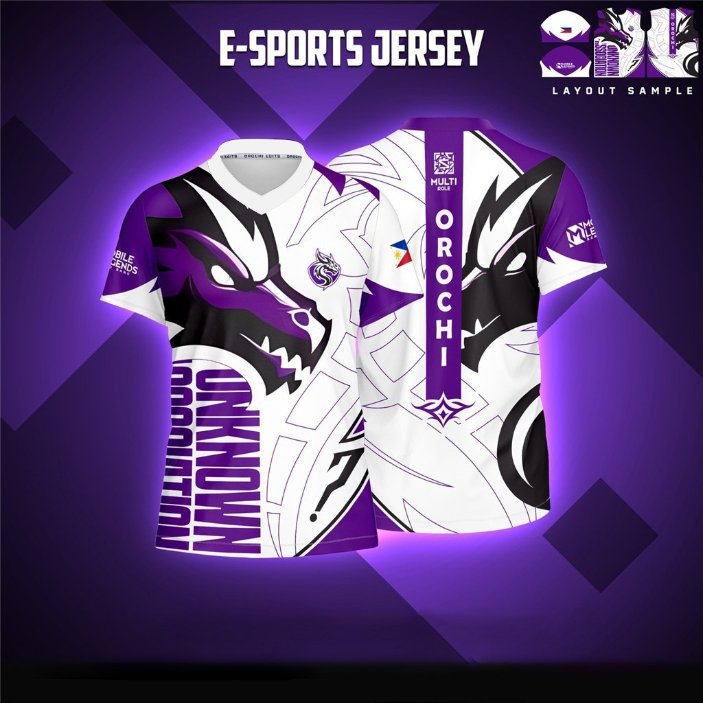 2025 FREE CUSTOMIZATION Jersey GAME MOBILE LEGENDS ML CODA ESPORT GANG ...