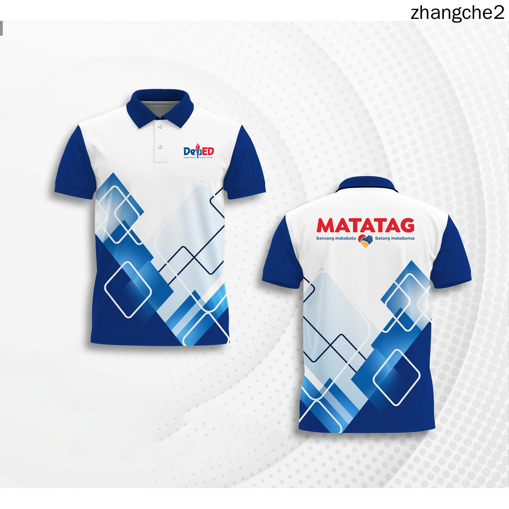Uniform polo shirtsDeped Polo Shirt Matatag Polo Shirt Badge Teacher ...