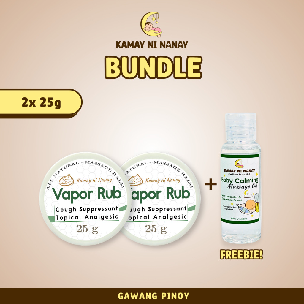 Kamay ni Nanay Vapor Rub Baby– Best Vapor Rub for Babies with Cough ...