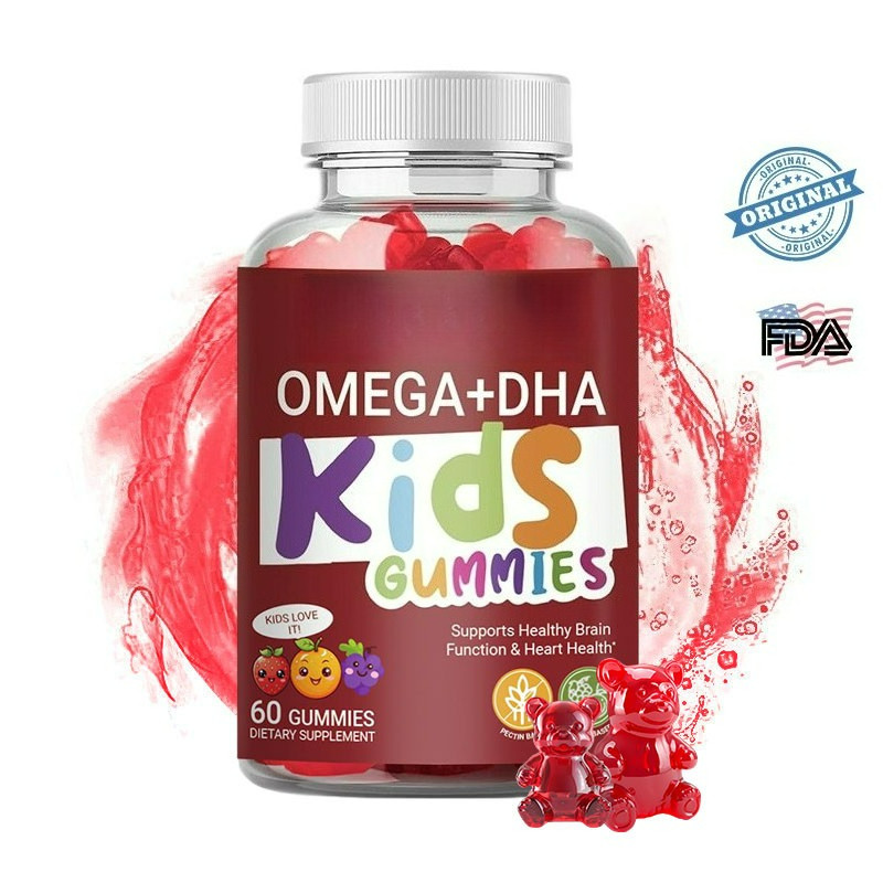 OMEGA DHA for Kids Gummies Boost Immunity Support Brain Development ...