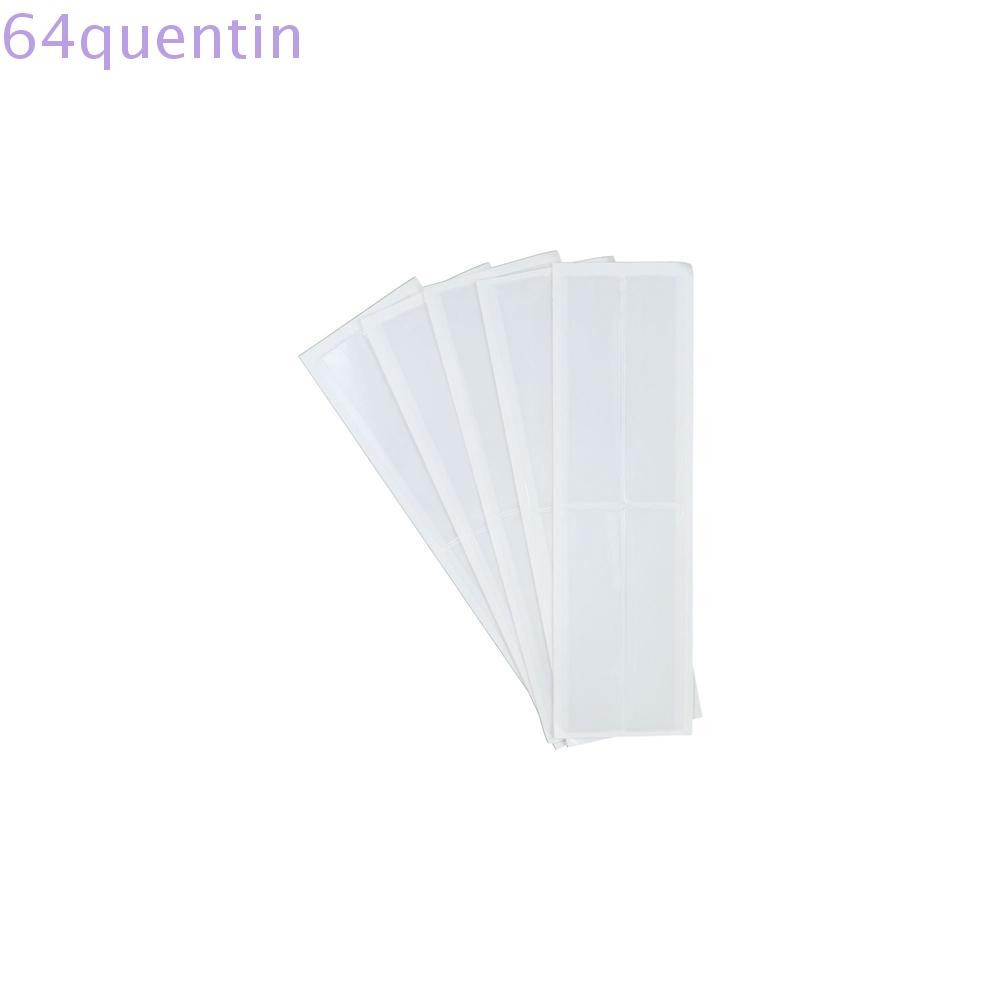 QUENTIN 20pcs Tag Pockets, Plastic Self-Adhesive Label Holders, Label ...