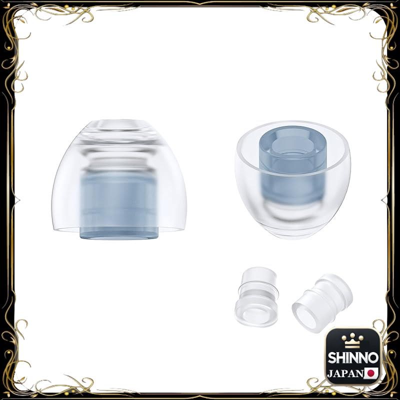 ★SpinFit NEO Universal Silicone Ear Tips with Nozzle Adapters (1 Pair ...