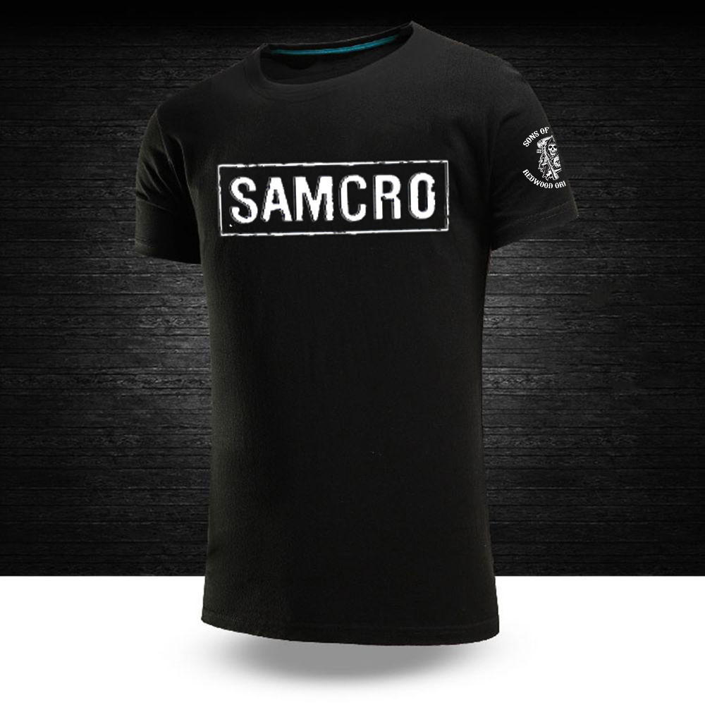 Sons Of Anarchy Tees 6 Color Soa Samcro Customize Summer Printed Long ...