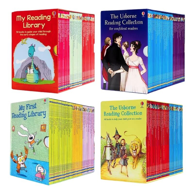 Usborne Beginners历史动物科学自然历史 我的第一二三四个图书馆英文原版绘本My First Reading Library分级 ...