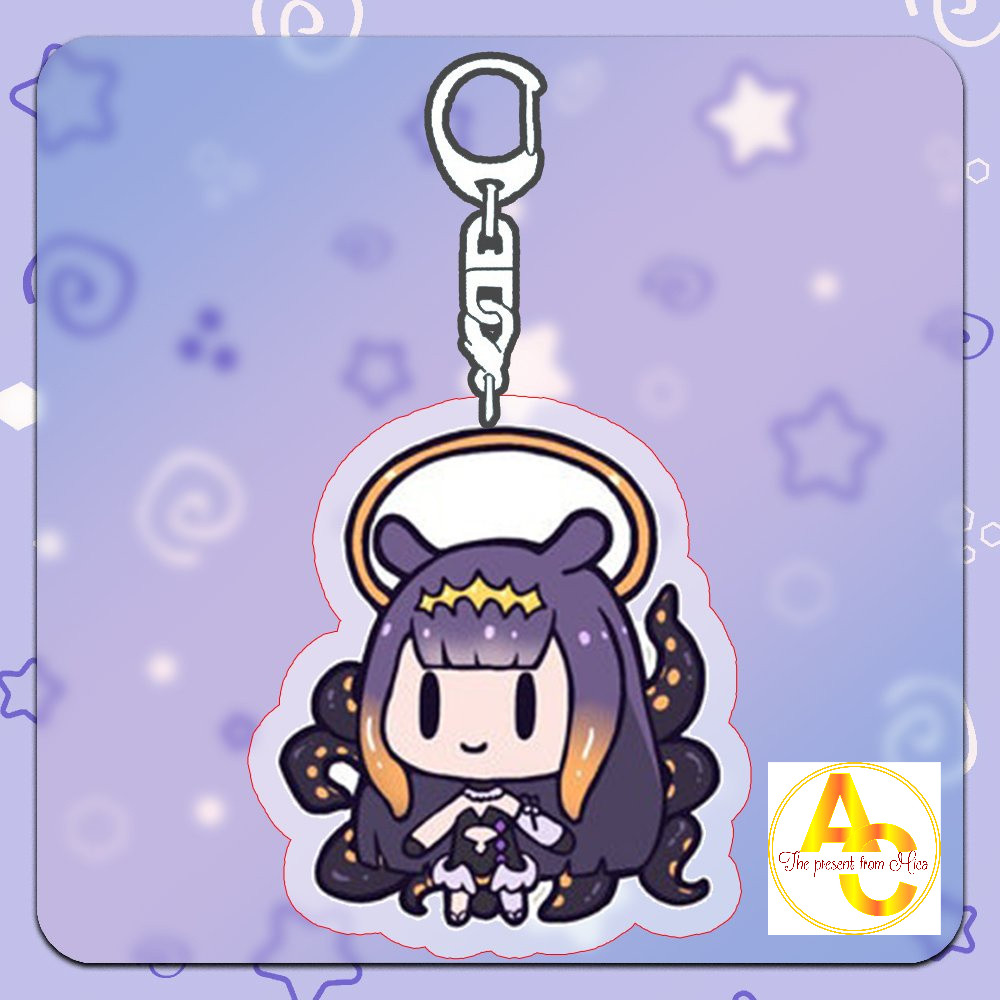 HOLOLIVE ver BEAN EYE keychain cute arcylic anime chibi mica gift ...