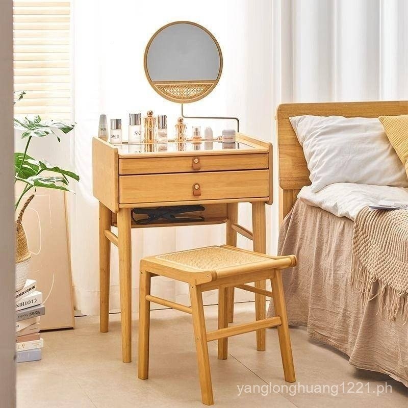 Dressing table, small and simple home, bedroom, small wooden style desk ...