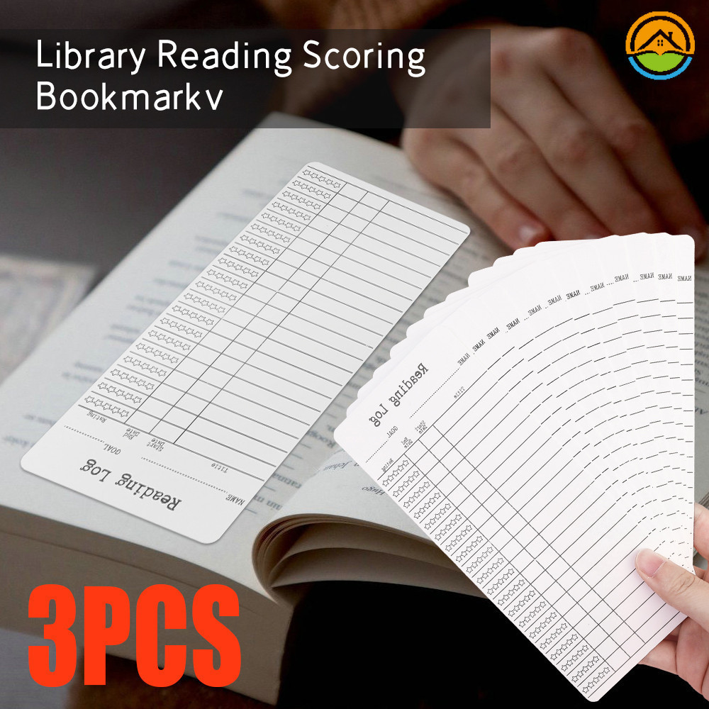 3Sheets/Set Reading List Marking Card Books Notes Scoring Paper Cards ...