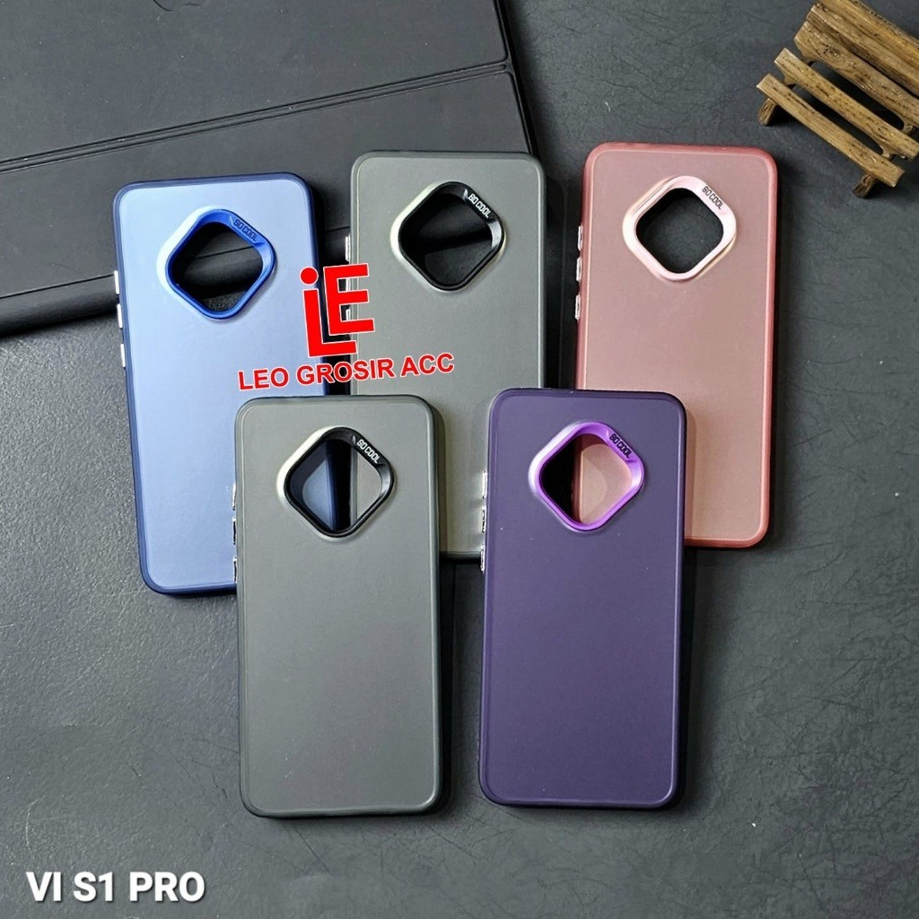 Vivo S1 PRO CASE SOCOOL CASING IMD HYBRID PLATE HOLOGRAM VIVO S1 PRO ...