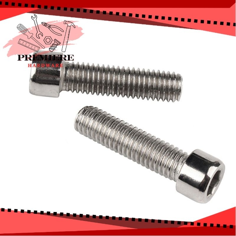 M12 Allen Bolt 201 Stainless Socket Head Cap Screw SOLD PER PIECE ...