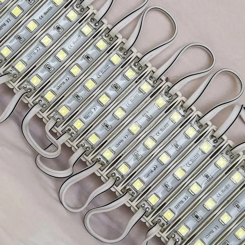 5054 SMD 3 LED Module IP65 Waterproof DC 12V Super Bright Lighting ...