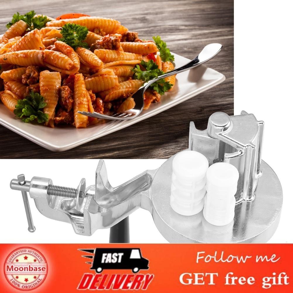 Moonbase Stainless Steel Macaroni Maker Ergonomic Hand-Cranked Noodle ...