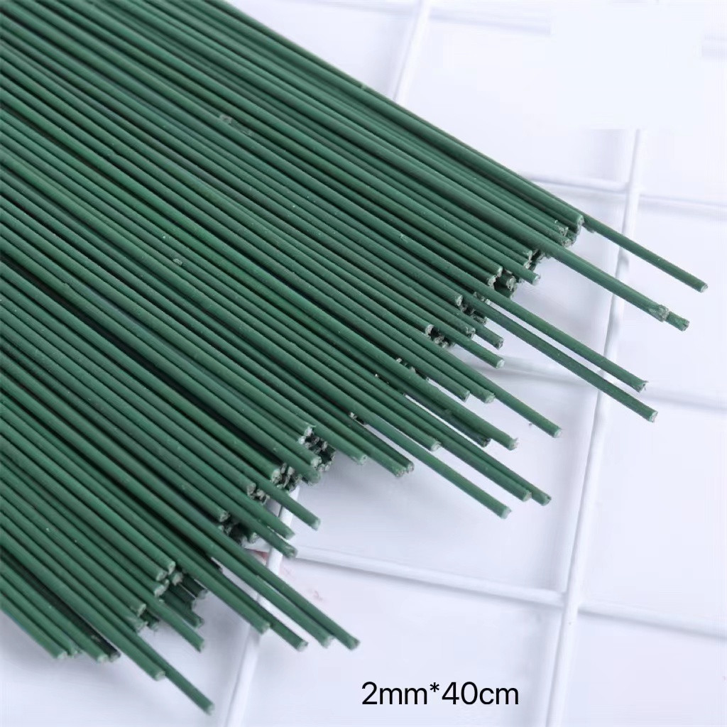 50pcs 30/40CM Wire Mesh Flower Material Diy Flower Diameter Green Wire ...