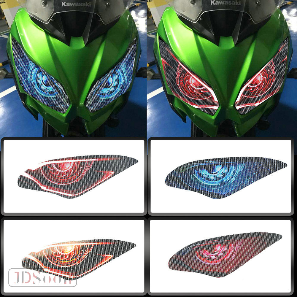 KawasakiNinja650 2017-2019Motorcycle Headlight Stickers Protective ...