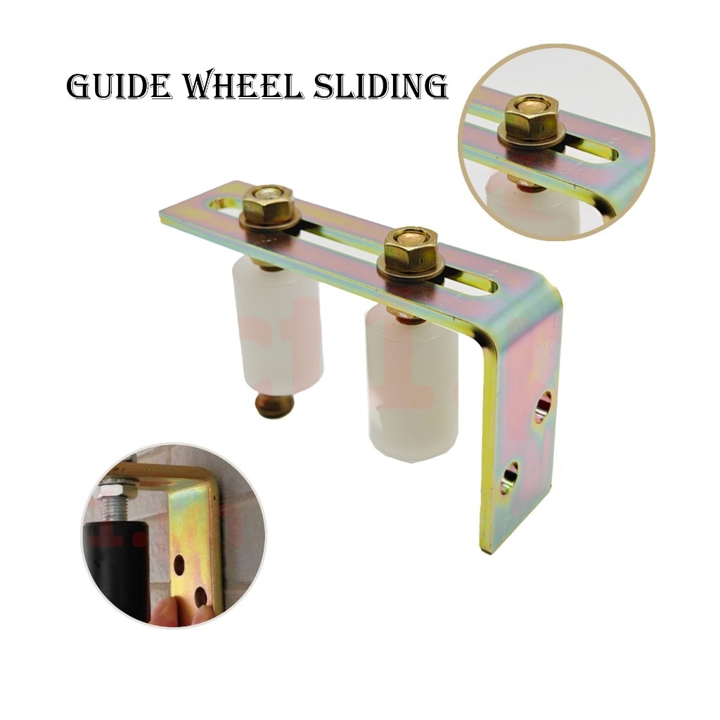 30*40 40*60Guide Wheel Sliding Gate Wheel Stainless L Bracket Set Upper ...