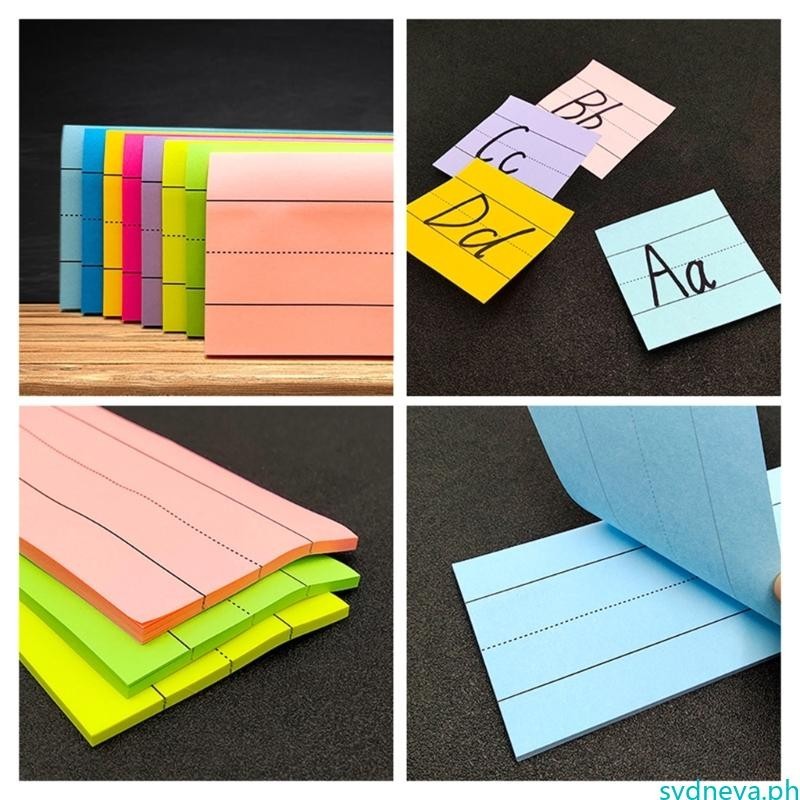 Best 8 Colors Sentence Strips Notes Paper Sticky Notes Reminder on ...