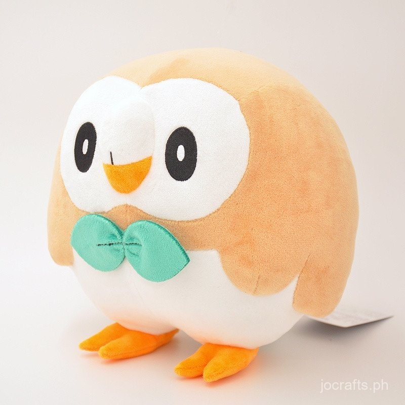 Genuine Pokémon Pokémon Wooden Owl Plush | Shopee Philippines