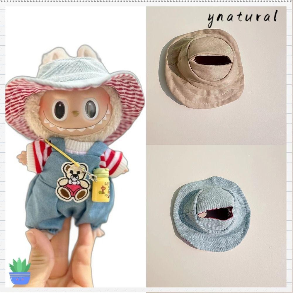 YNATURAL Doll Cosplay Hat, 17cm Labubu Cartoon Labubu Doll Hat, Hot ...