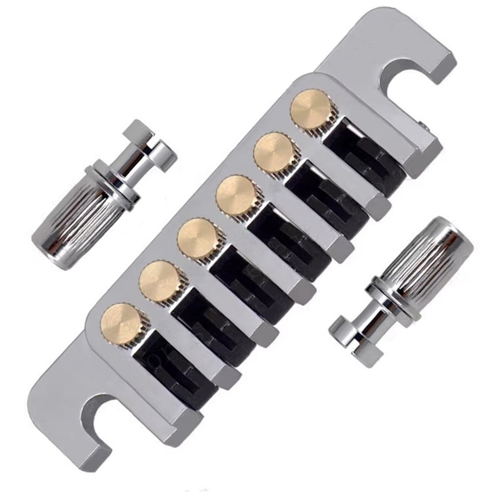 LP Electric Guitar Tune O Matic Bridge Pull Plate Tail Piece Reversible String Code Guitar ...