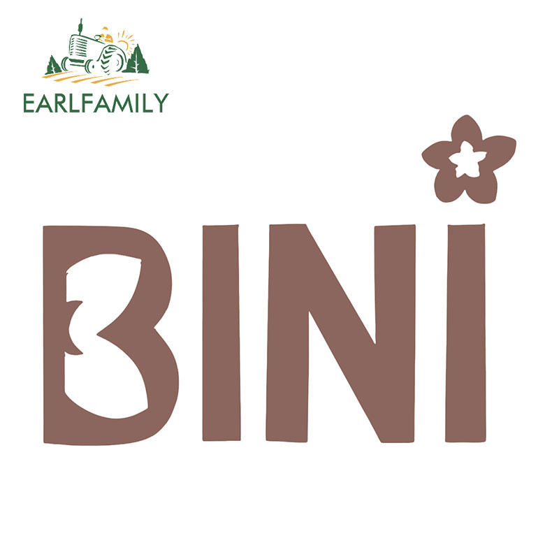 EARLFAMILY 13cm Bini Popular Team Logo Car Sticker Personality ...