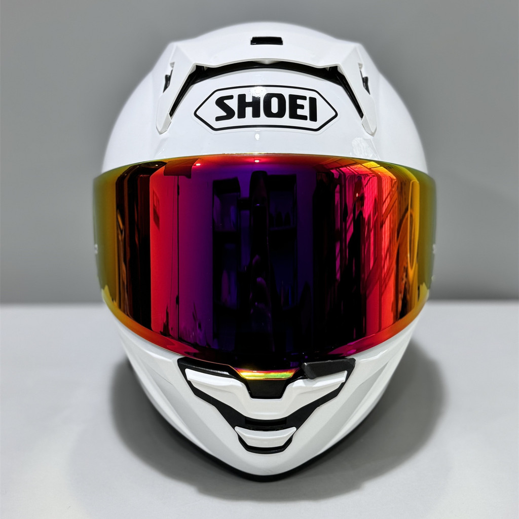 SHOEI X15 Bright White Helmet SHOEI X15 White Full Face Motorcycle ...