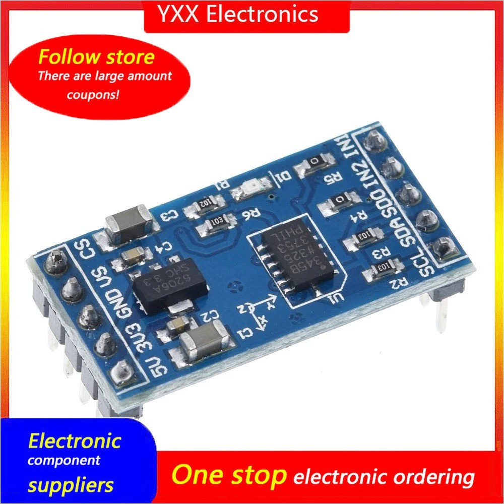 ADXL345 digital tilt sensor acceleration module | Shopee Philippines