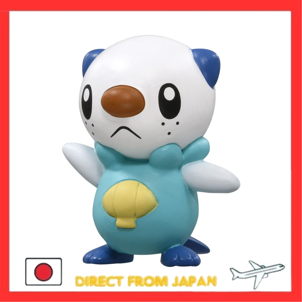 Takara Tomy Pokémon Monster Mon Colle MS-33 Oshawott Pokemon Figure ...