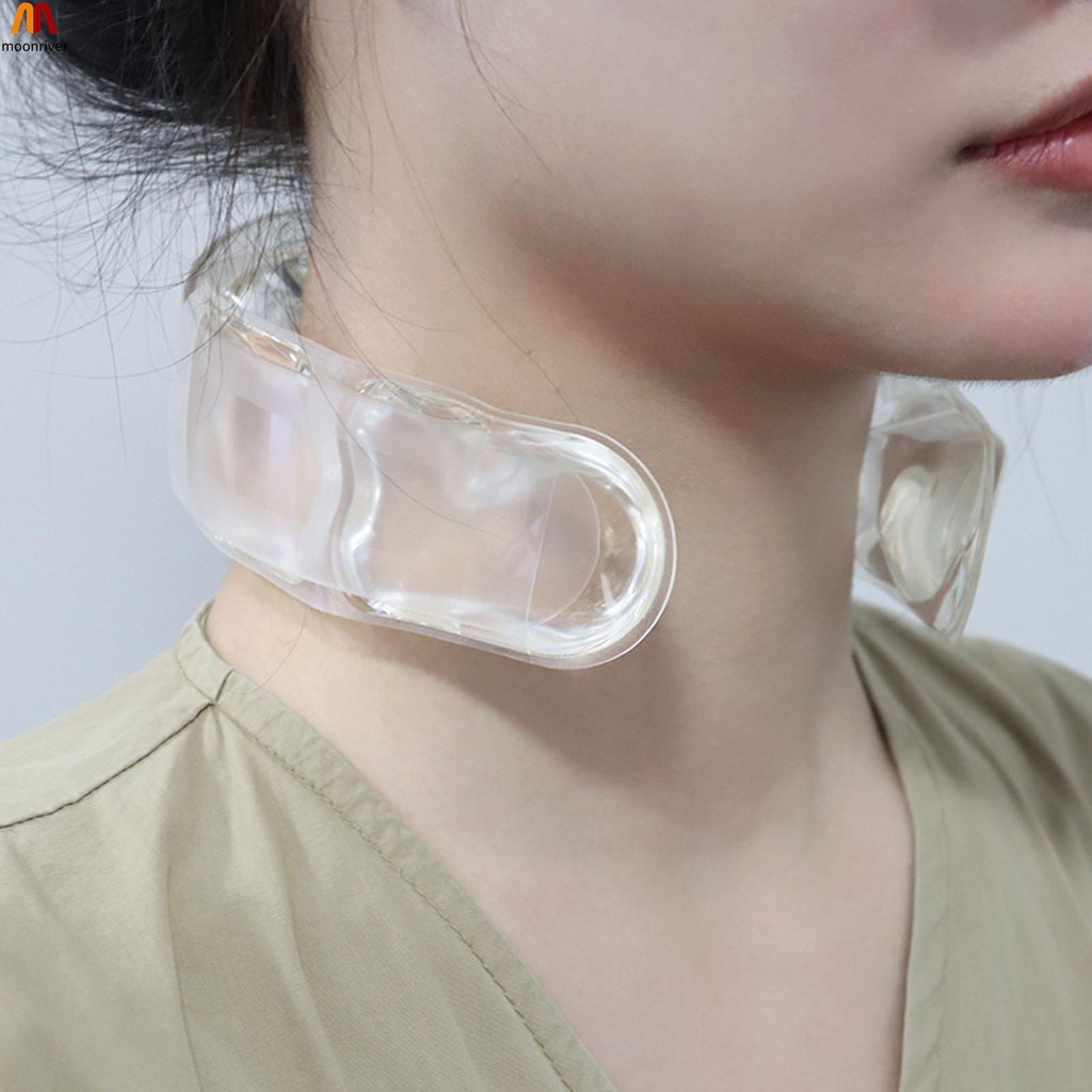Summer PCM Neck Cooling Tube Reusable Ice Neck Ring Cooler Wraps ...