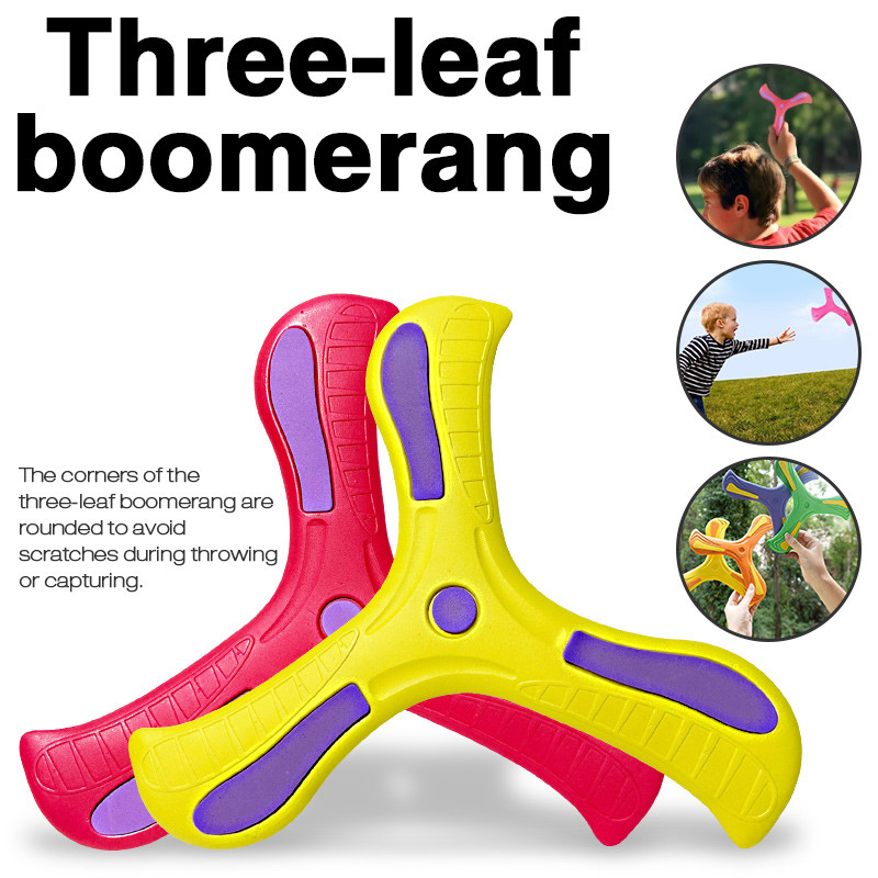 Children's Boomerang Toy V-Shaped Dart Returning Boomerang Throwing ...