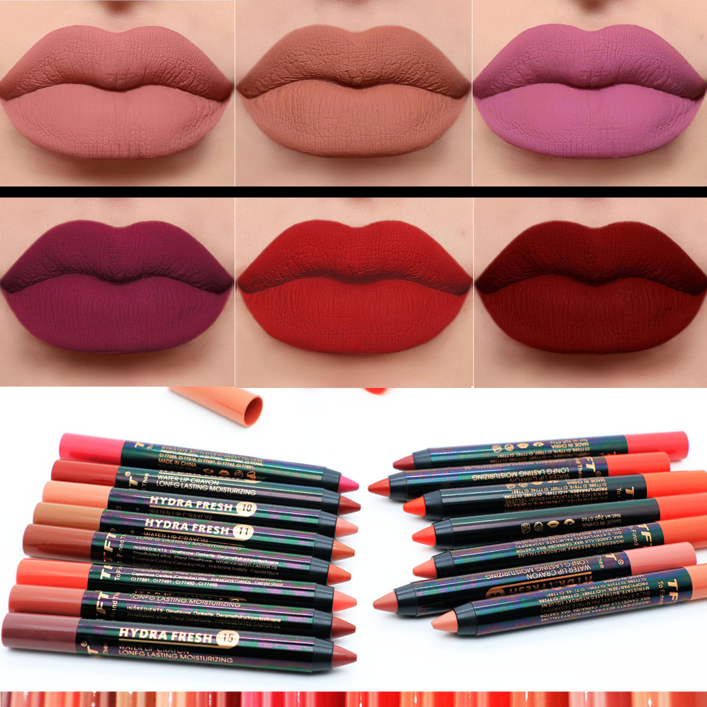 TFT Velvet Matte Matte Surface Lipstick Pen Lipstick Long Lasting ...