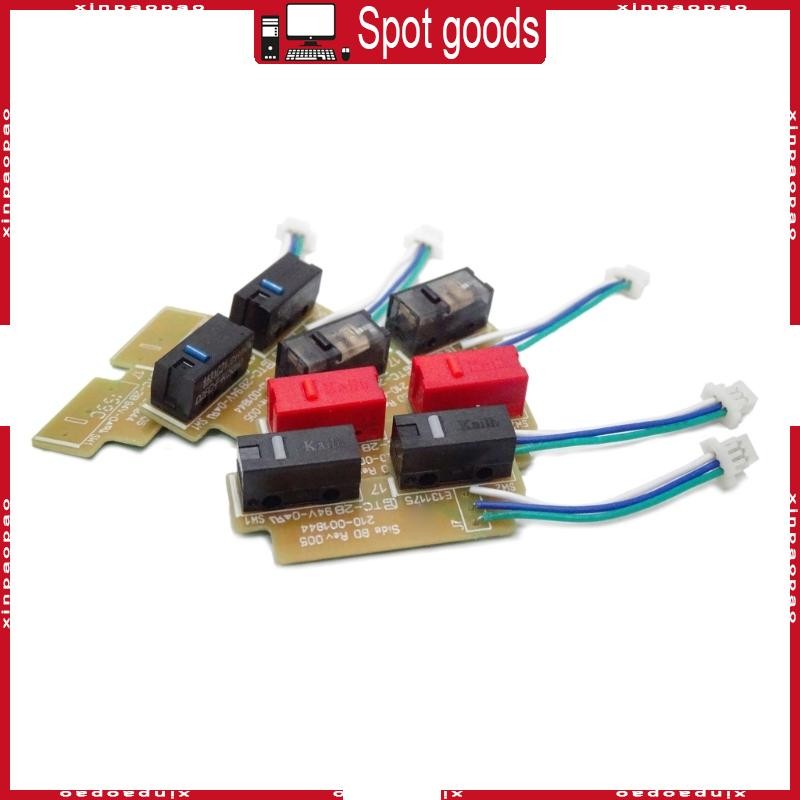 XI 1Set Gaming Mouse Assembly Micro Switch Mice Side Button Board for ...