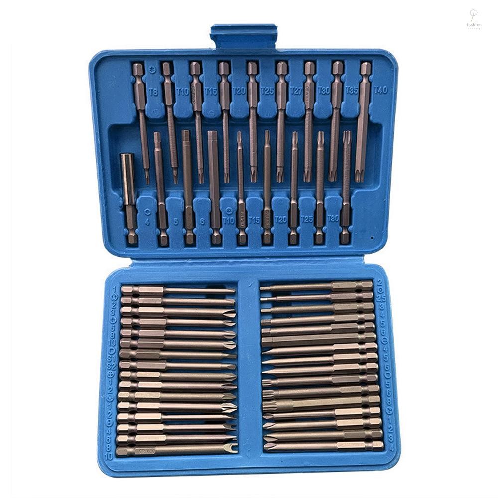 FLP Multifunctional 75mm Carbon Steel Drill Bit Set High Hardness Hand ...