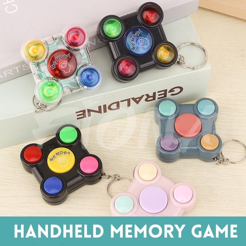 Handheld Memory Game Flashing Electronic Memory Brain Game shuosph ...