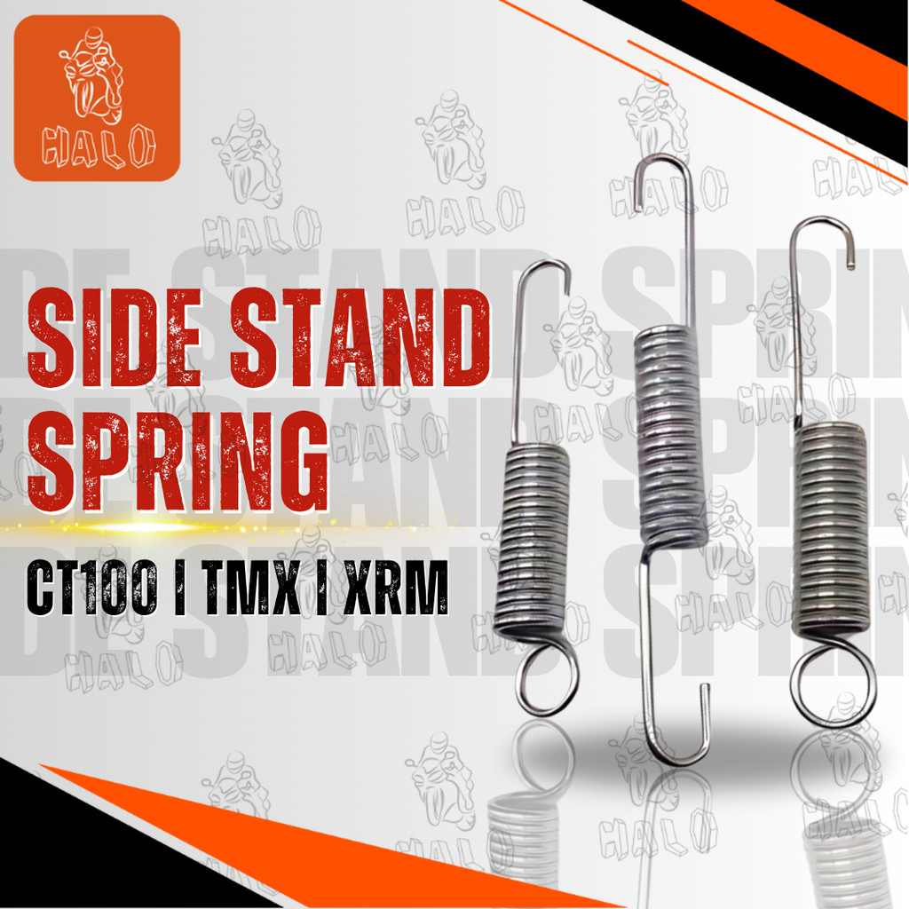 [HALO MOTORS] MOTORCYCLE SPARE PARTS SIDE STAND SPRING FOR TMX / CT100 ...