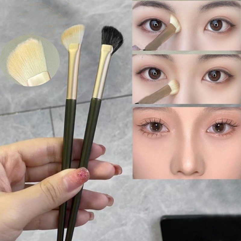 1pcs Soft Angled Nasal Shadow Brush Brush Sickle Brush Highlight Nose ...