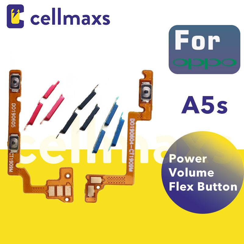 For OPPO A5s Power On Off Volume Flex Button CPH1909 CPH1920 CPH1912 ...