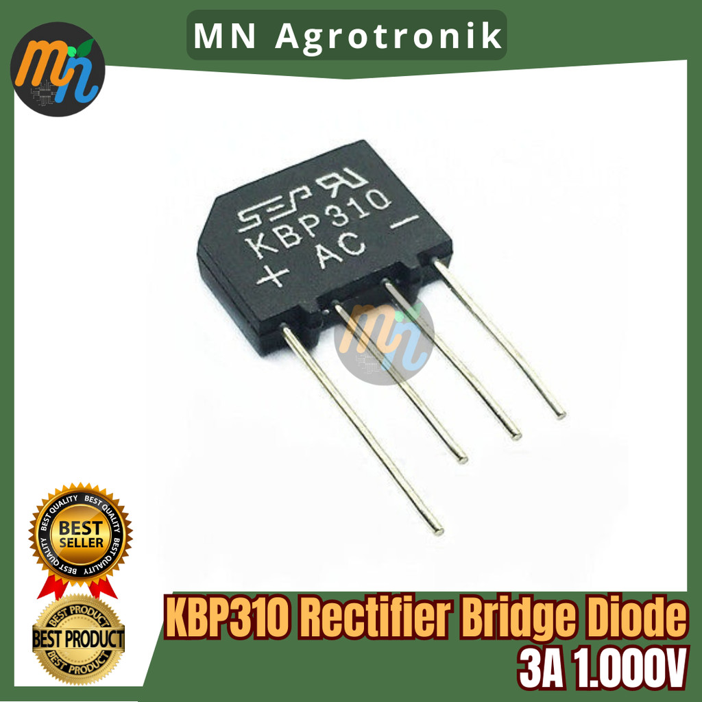 Kbp310 Rectifier Bridge Diode Bridge Diode KBP 310 3A 1000V | Shopee ...