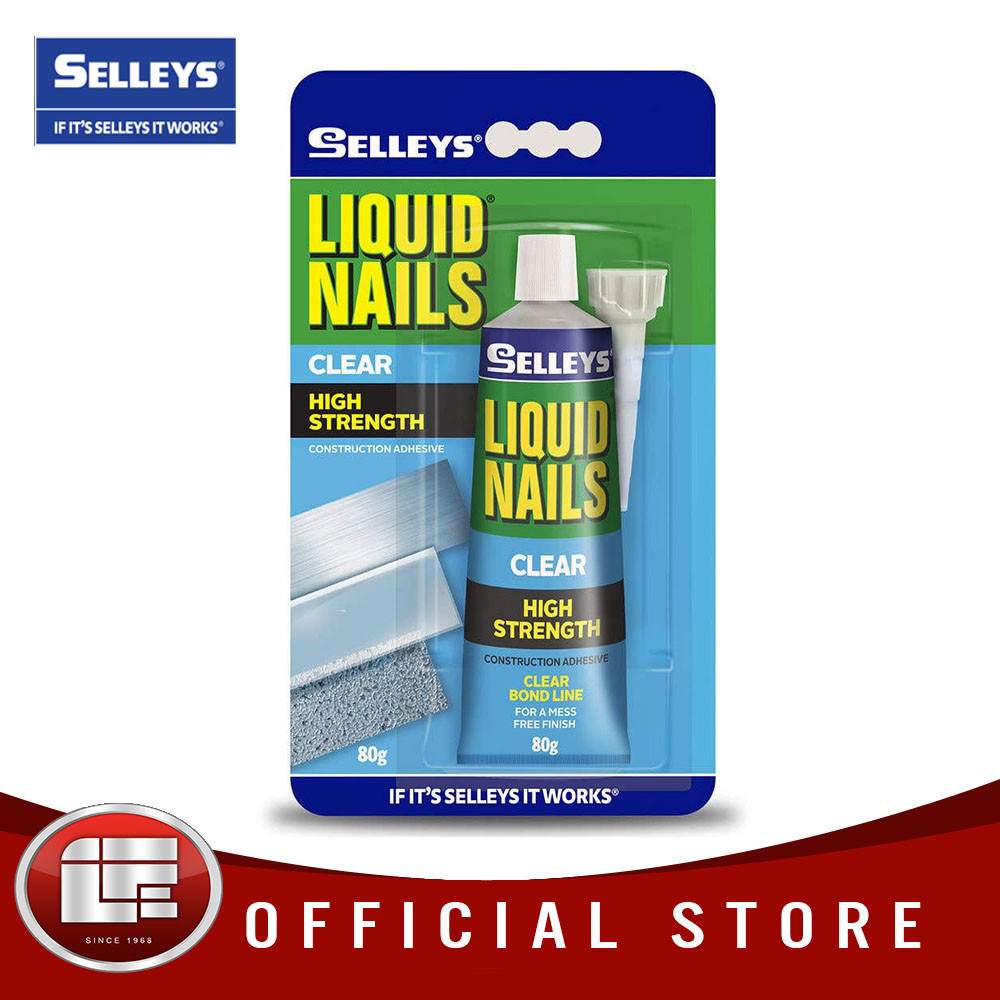 SELLEYS LIQUID NAILS CLEAR 80G | Shopee Philippines