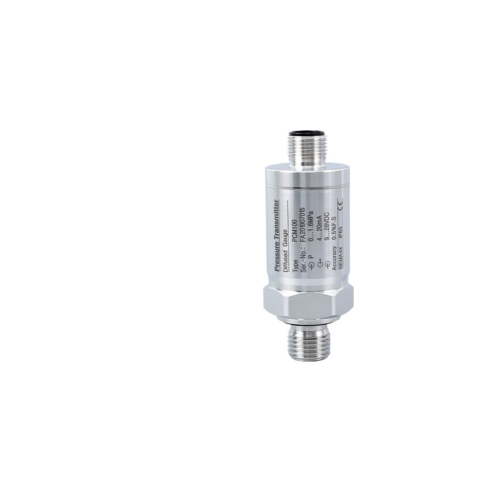 PCM100 M12 industrial plug-in pressure transmitter IP67 protection 4 ...