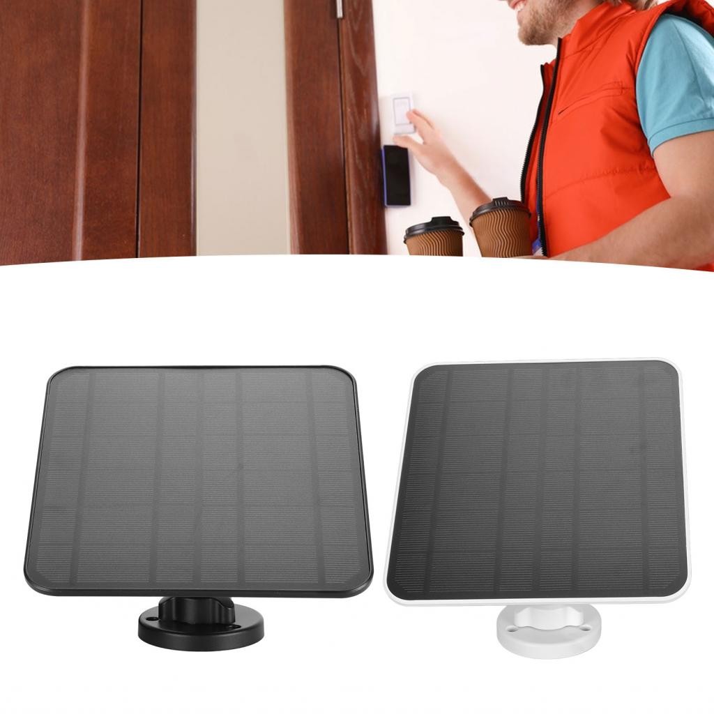 Tominihouse Camera Solar Panel Doorbell IP66 Waterproof Easy ...