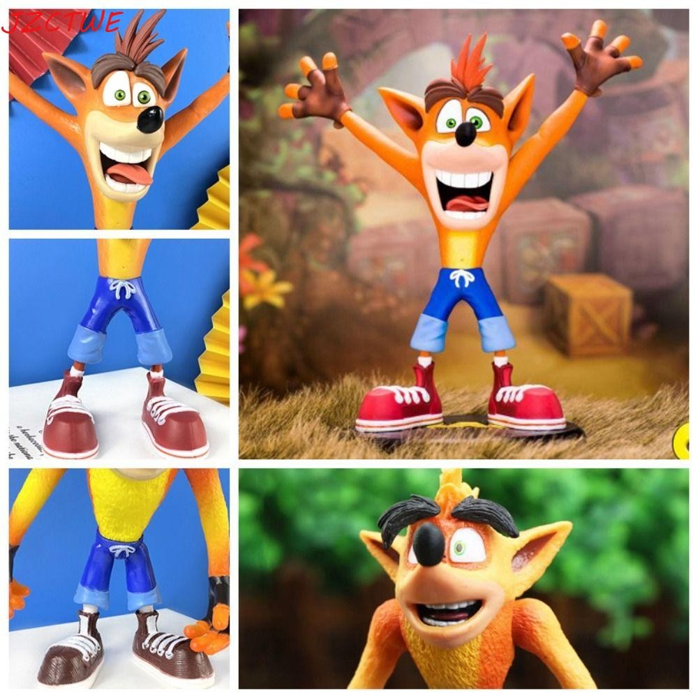 JZCTWE Crash Bandicoot Figure, Model Toys PVC Doll Sane Trilogy ...