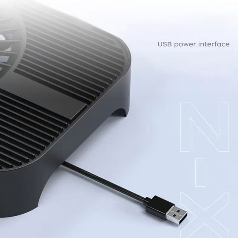 DC 5V USB Powered Router Fan Cooling Fan Heatsinks Quiet Desktop ...