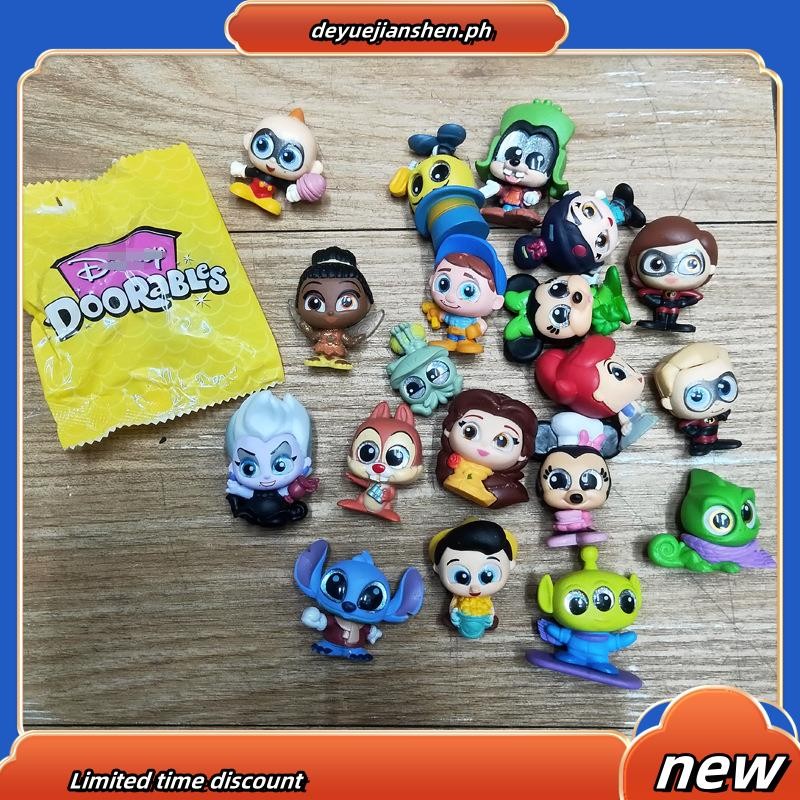 30Pcs/Set Disney Toy Story Stitch Mickey Mouse Mermaid Princess Pooh ...