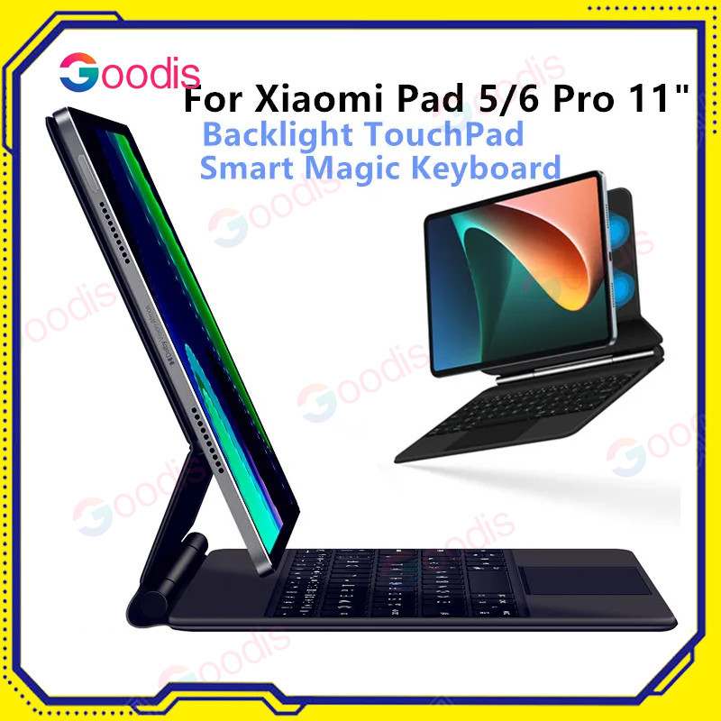Magnetic Wireless Keyboard For Xiaomi Pad 5 6 Pro 11'' 6S Pro 12.4 ...