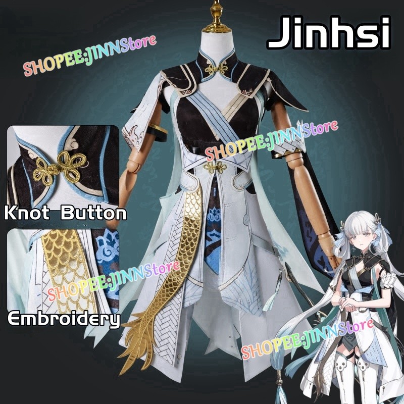 - JINN - WUTHERING WAVES JINHSI Cosplay Costume Thawborn Renewal HSI ...
